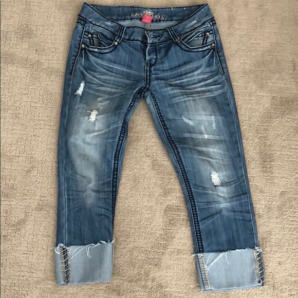 Almost Famous | Jeans | Almost Famous Crop Jeans | Poshmark